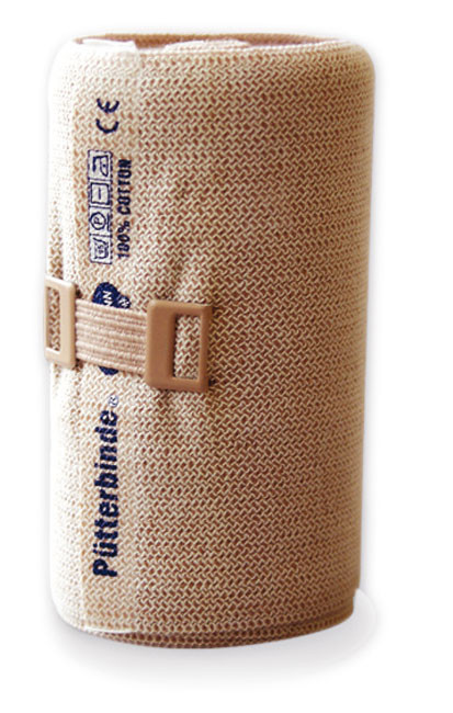Бинт Пюттербинт (Putterbinde) среднерастяжимый бинт из хлопка телесного ...
