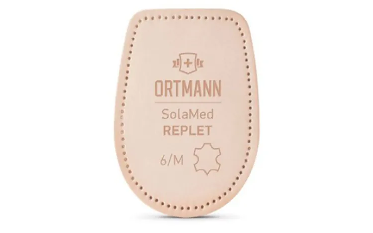 Подпяточники компенсирующие Ortmann SolaMed Replet DP0151 кожаные, для ...