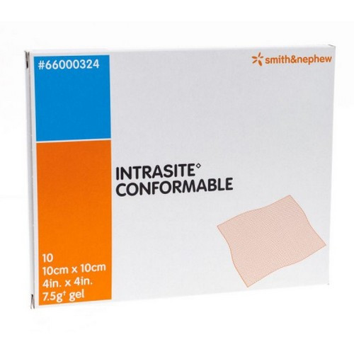 Повязка гидрогелевая Intrasite Conformable для обработки, увлажнения и ...